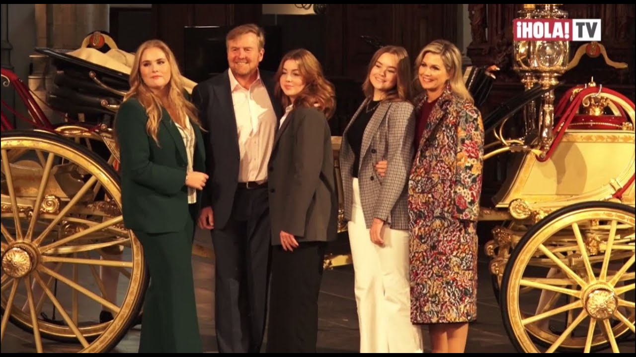 Amalia de Holanda reaparece con su familia tras ser amenazada en ...