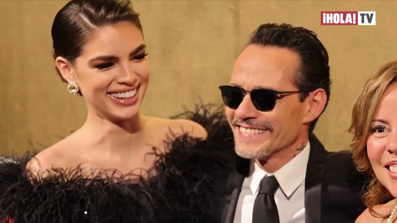 Marc Anthony y Nadia Ferreira derrochan amor en la gala de la Fundación Maestro Cares | ¡HOLA! TV