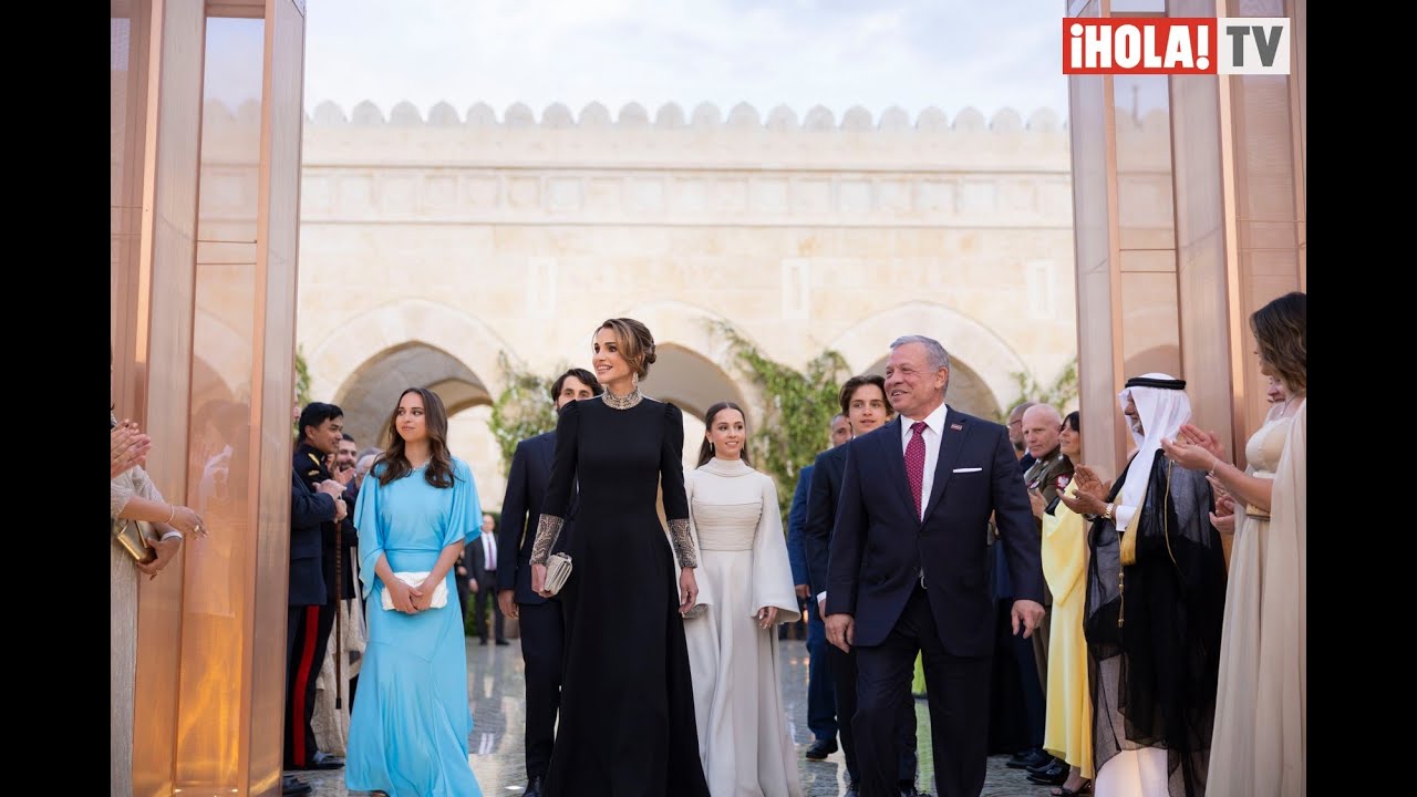 Los looks de los royals en la boda del príncipe Hussein y Rajwa Al Saif ...