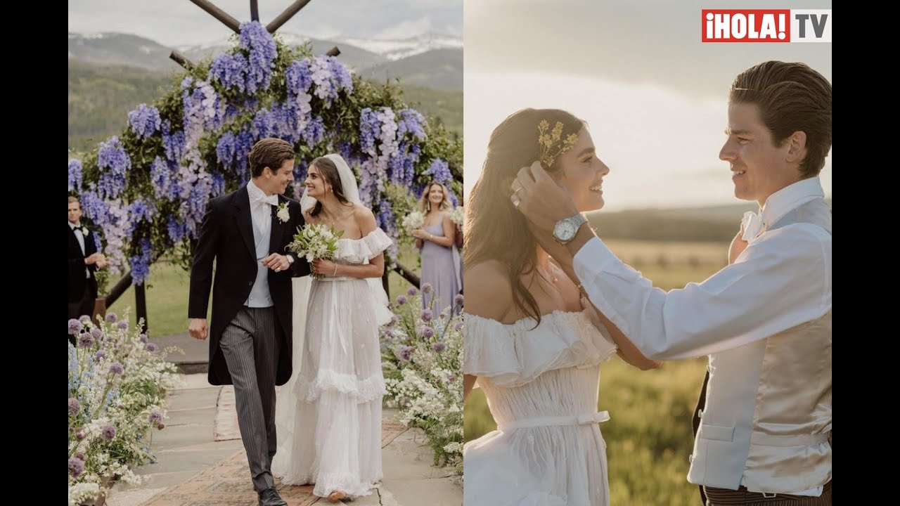 Taylor Hill celebra su boda con Daniel Fryer en las montañas de ...
