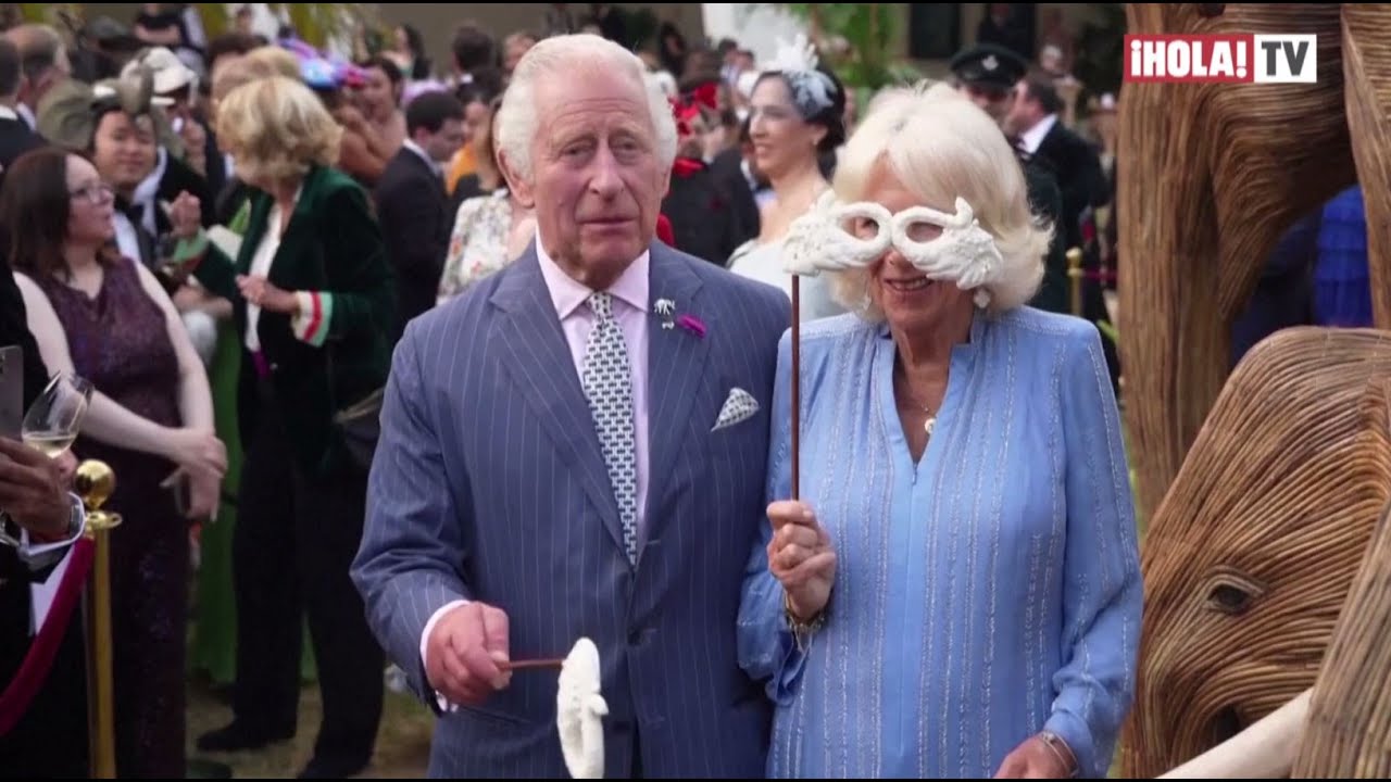 Carlos y Camila de Inglaterra celebraron la conservación en el ‘Animal ...