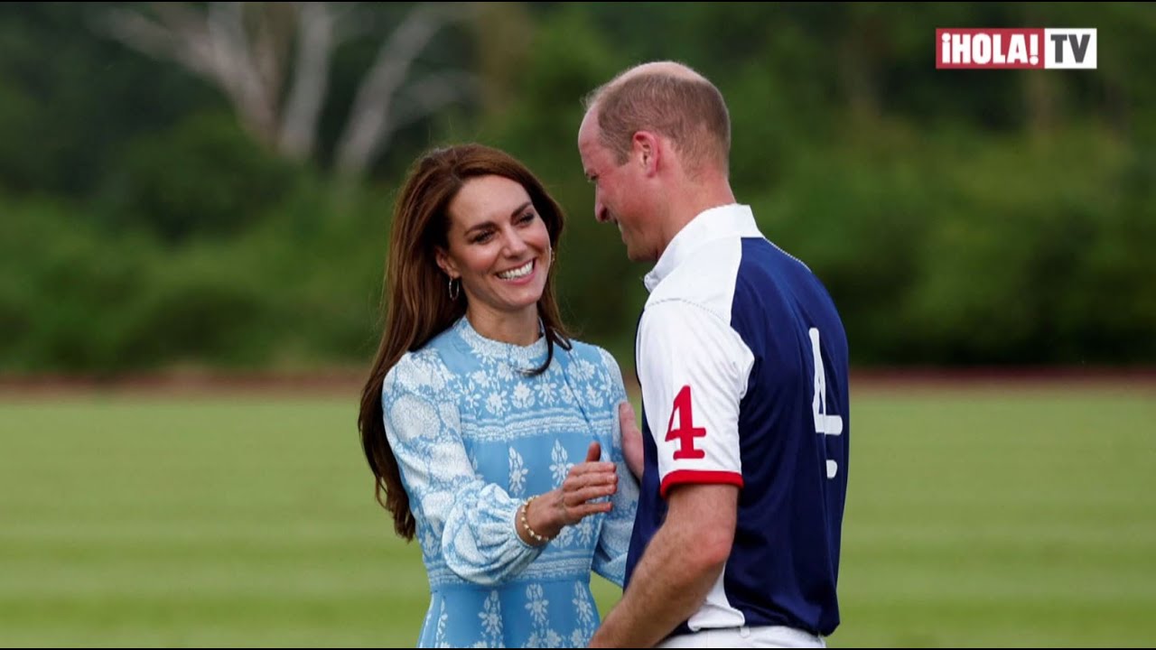 Guillermo y Kate dan muestras de su amor en el campo de polo con tiernos besos | ¡HOLA! TV