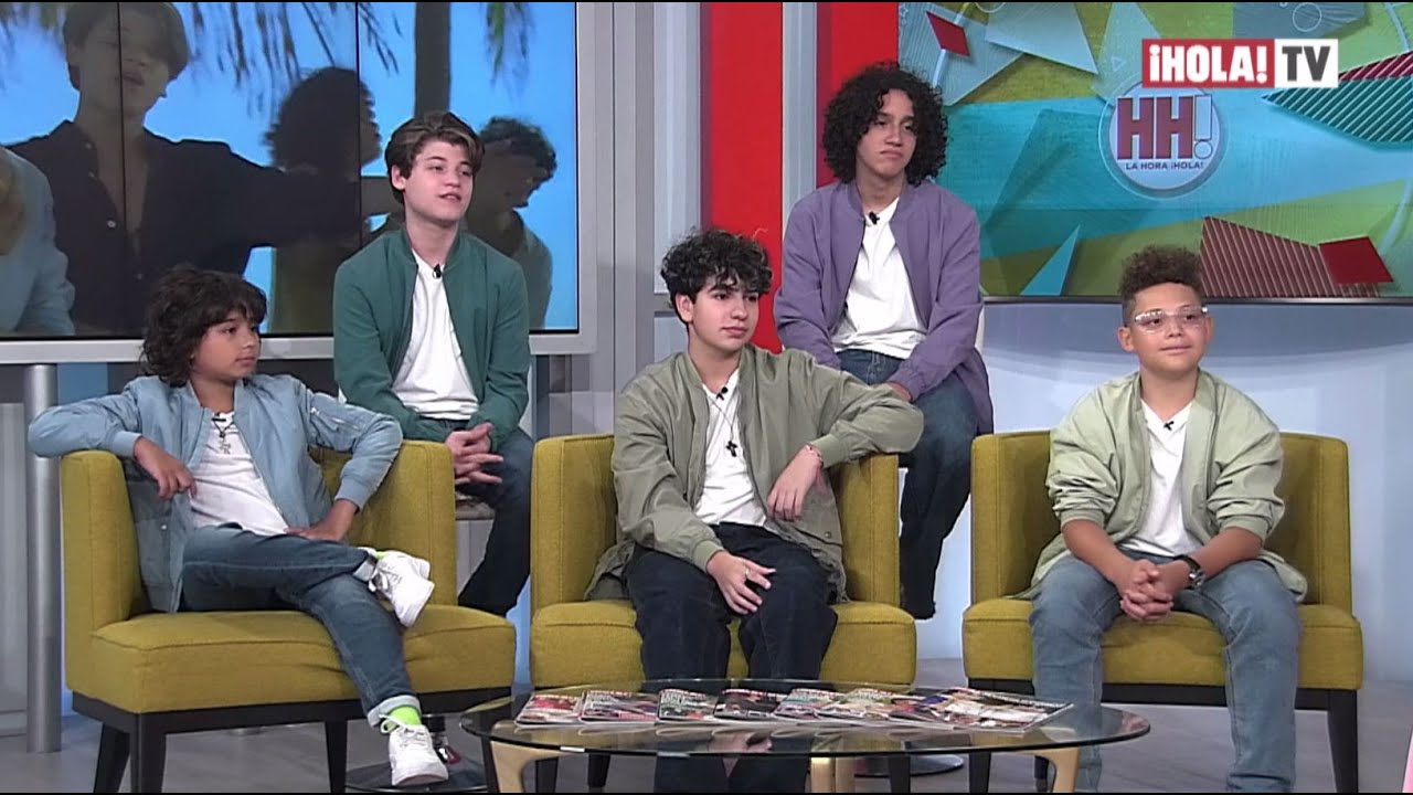 La nueva generación de la legendaria banda ‘Menudo’ presenta ‘Mi amore ...