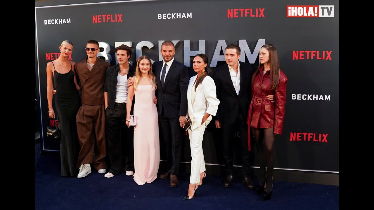 David Beckham estrena su serie documental en Londres y habla de sus 26 ...