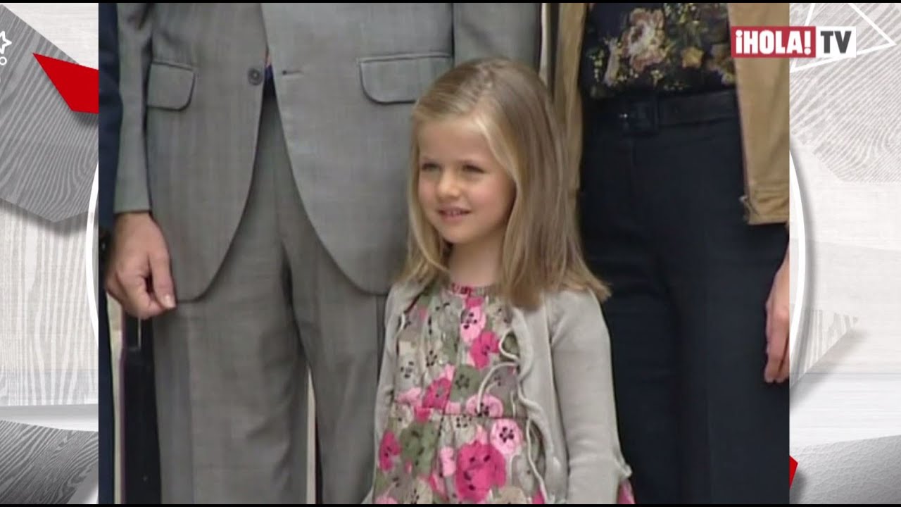 Así ha evolucionado la princesa Leonor a lo largo de su vida y con ...