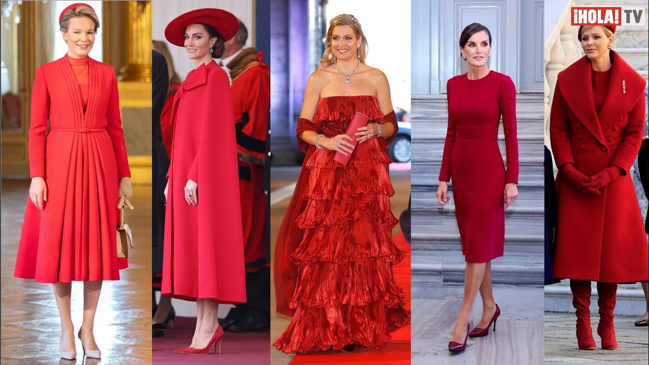 Las 5 royals que apuestan por el rojo en sus eventos más destacados ...