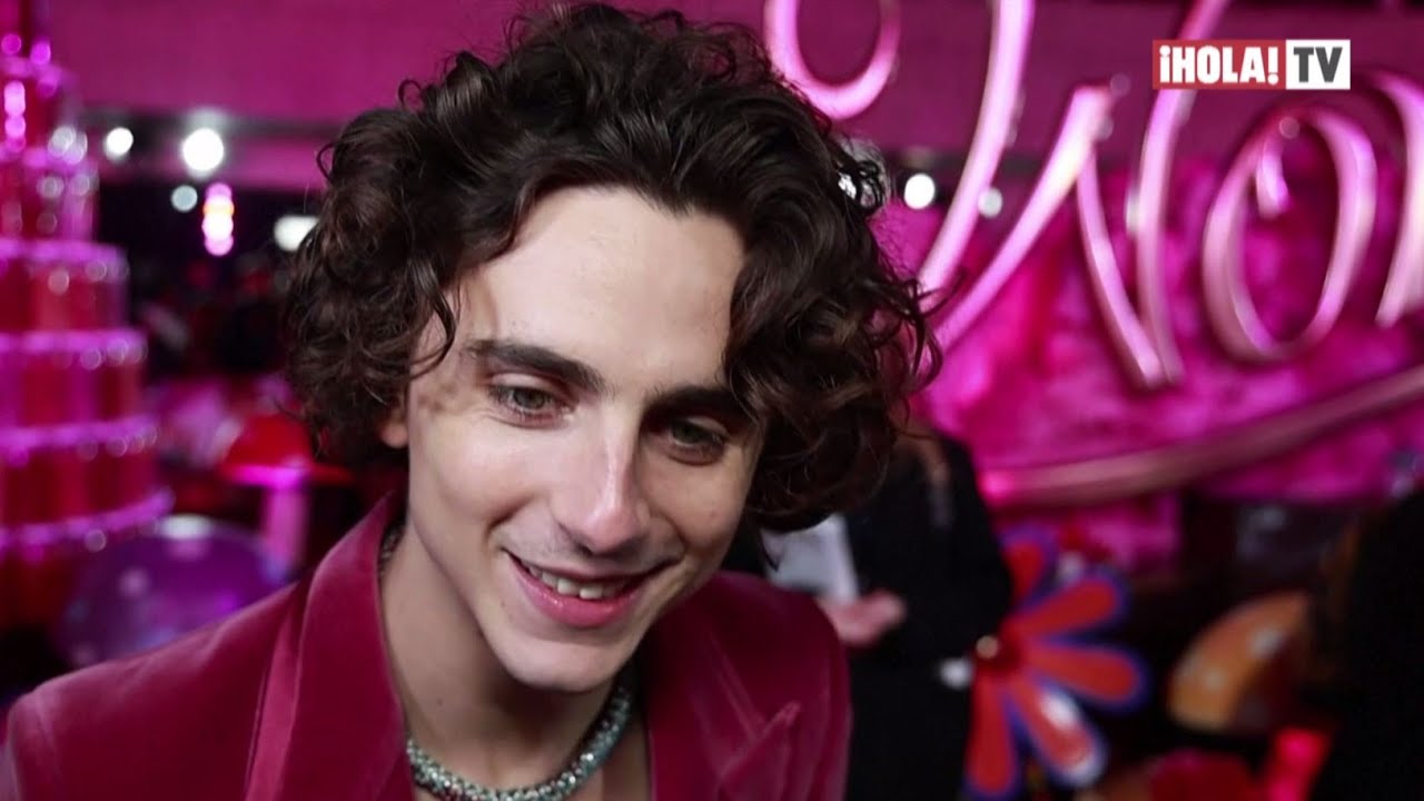 Timothée Chalamet se convierte en Willy Wonka y así brilló en Londres ...