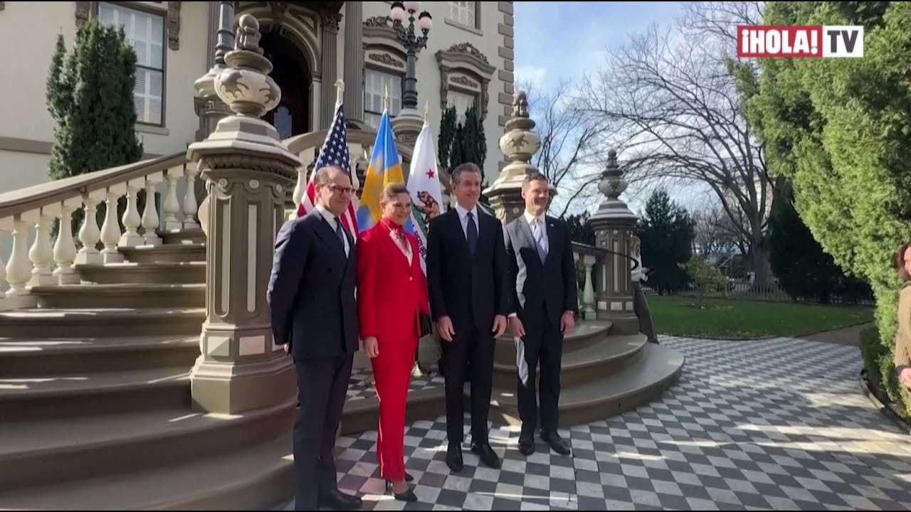 La princesa Victoria y Daniel de Suecia disfrutaron de una visita ...