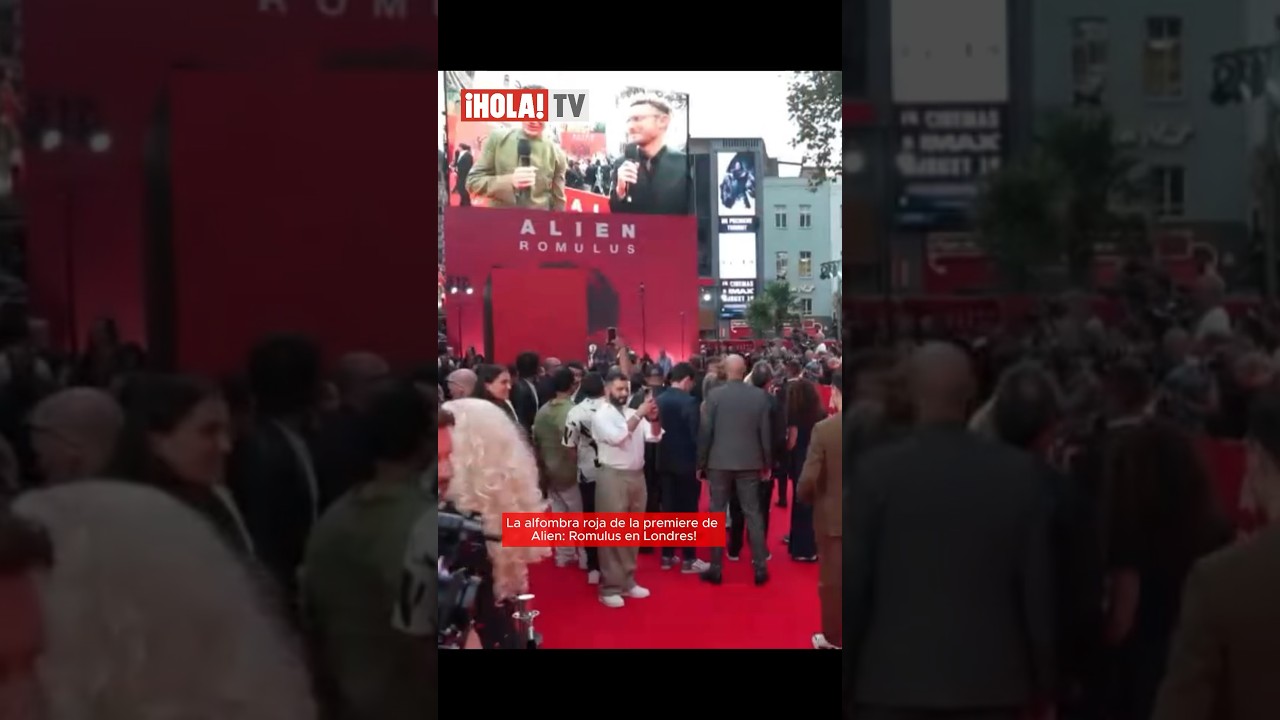 Premiere de Alien: Romulus en Londres con dirección de Fede Alvarez # ...