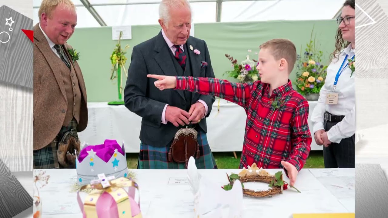 CARLOS FLOWER SHOW EN ESCOCIA Y CAMILA EN HOSPITAL DE CANCER EN BATH 2024