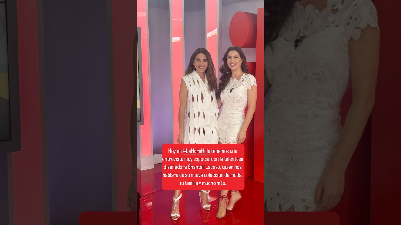 Hoy en #LaHoraHola: ¡No te pierdas nuestra entrevista exclusiva con la ...