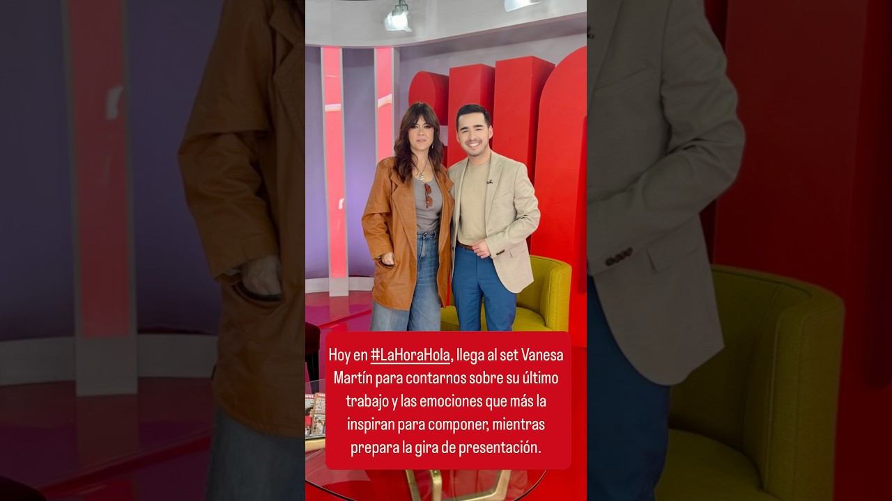 Vanesa Martín Habla de Su Último Trabajo y la Gira de Presentación | # ...