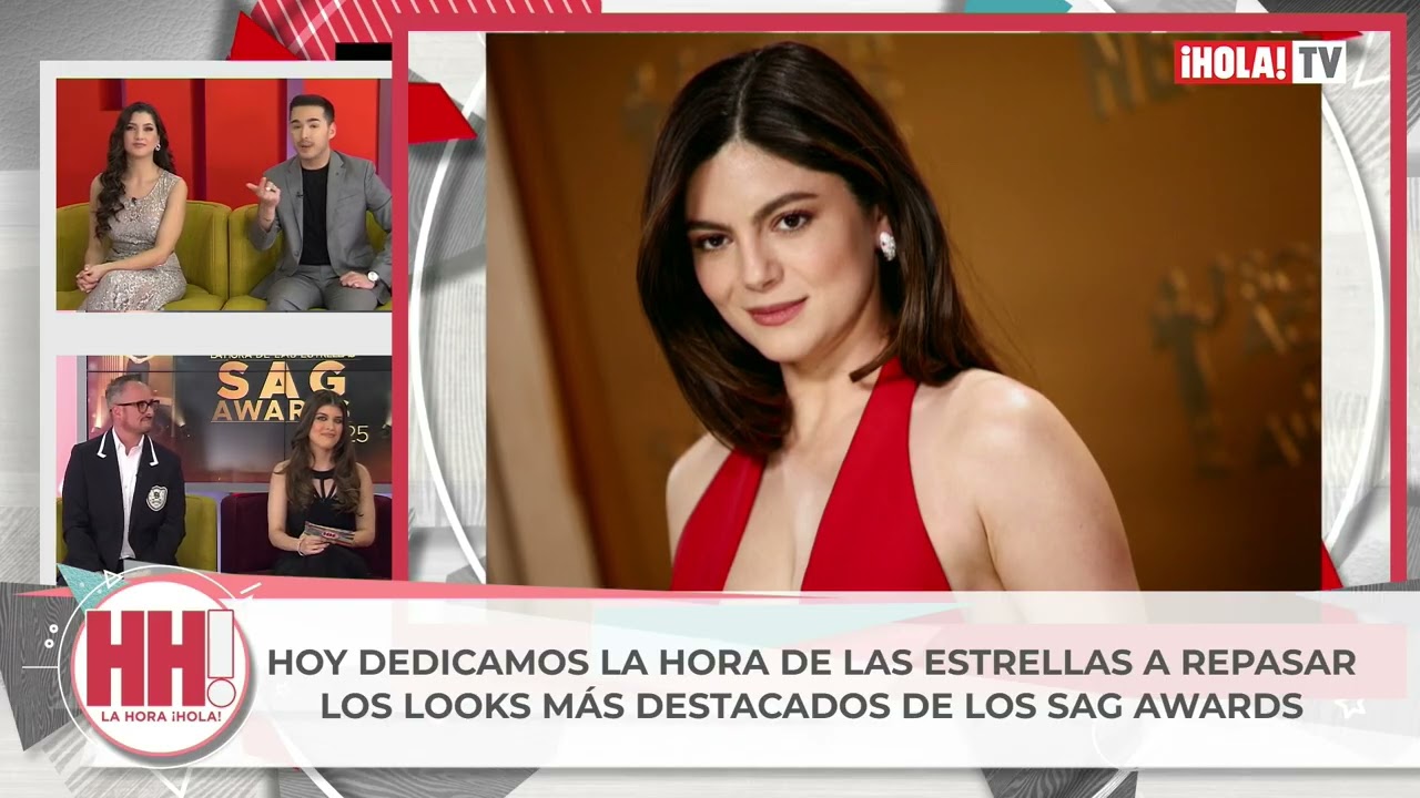 Alfombra roja de los SAG Awards en La Hora de las Estrellas con ...