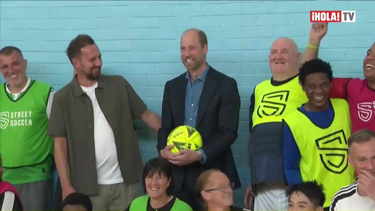 EL FUTURO REY DE INGLATERRA SE MOSTRÓ MUY SIMPÁTICO Y RELAJADO DURANTE ...