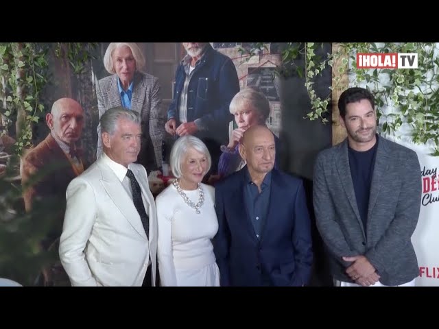 HELEN MIRREN, PIERCE BROSNAN Y BEN KINGSLEY SE RUNEN EN ESTRENO PARA ...
