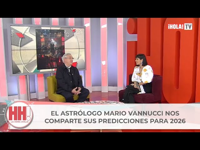 EL ASTRÓLOGO MARIO VANNUCCI COMPARTE SUS PREDICCIONES PARA 2026